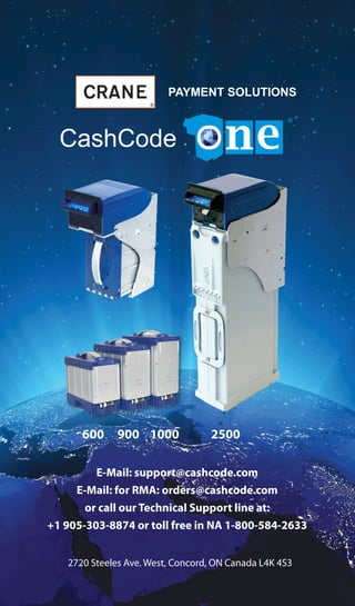 CashCodeone_QuickReferenceGuide | PDF