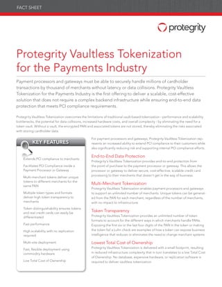 Vaultless_Tokenization_Payments_Industry | PDF