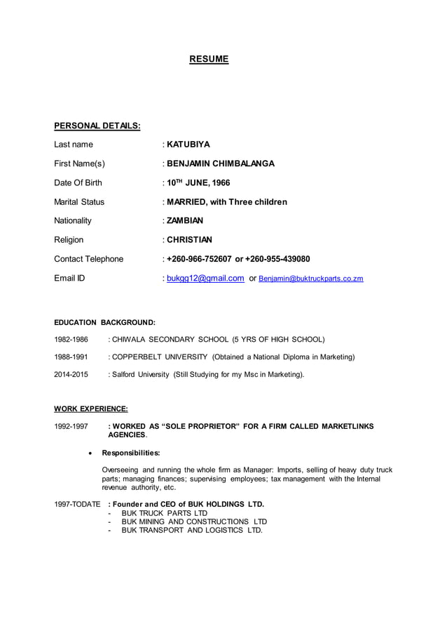BENJAMIN C. KATUBIYA-RESUME | DOCX
