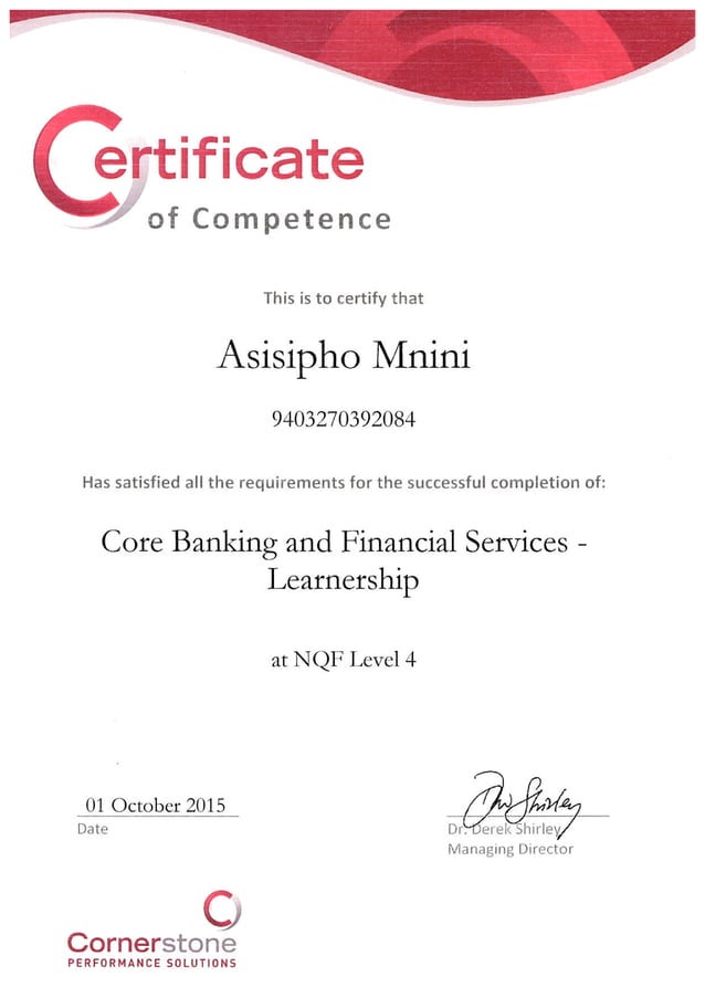 n6 certificate | PDF