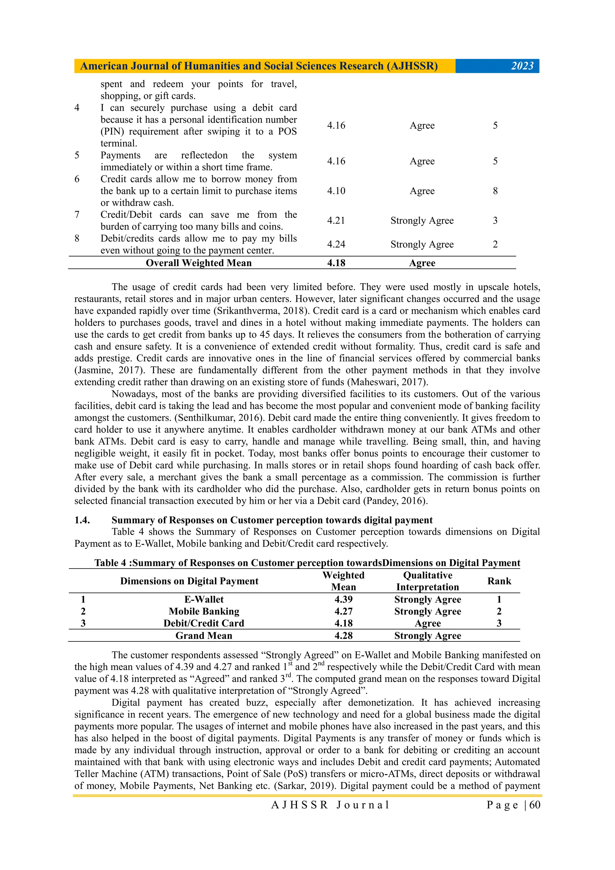 “DIGITAL PAYMENT AND ITS INFLUENCE TO CUSTOMER CONVENIENCE” | PDF