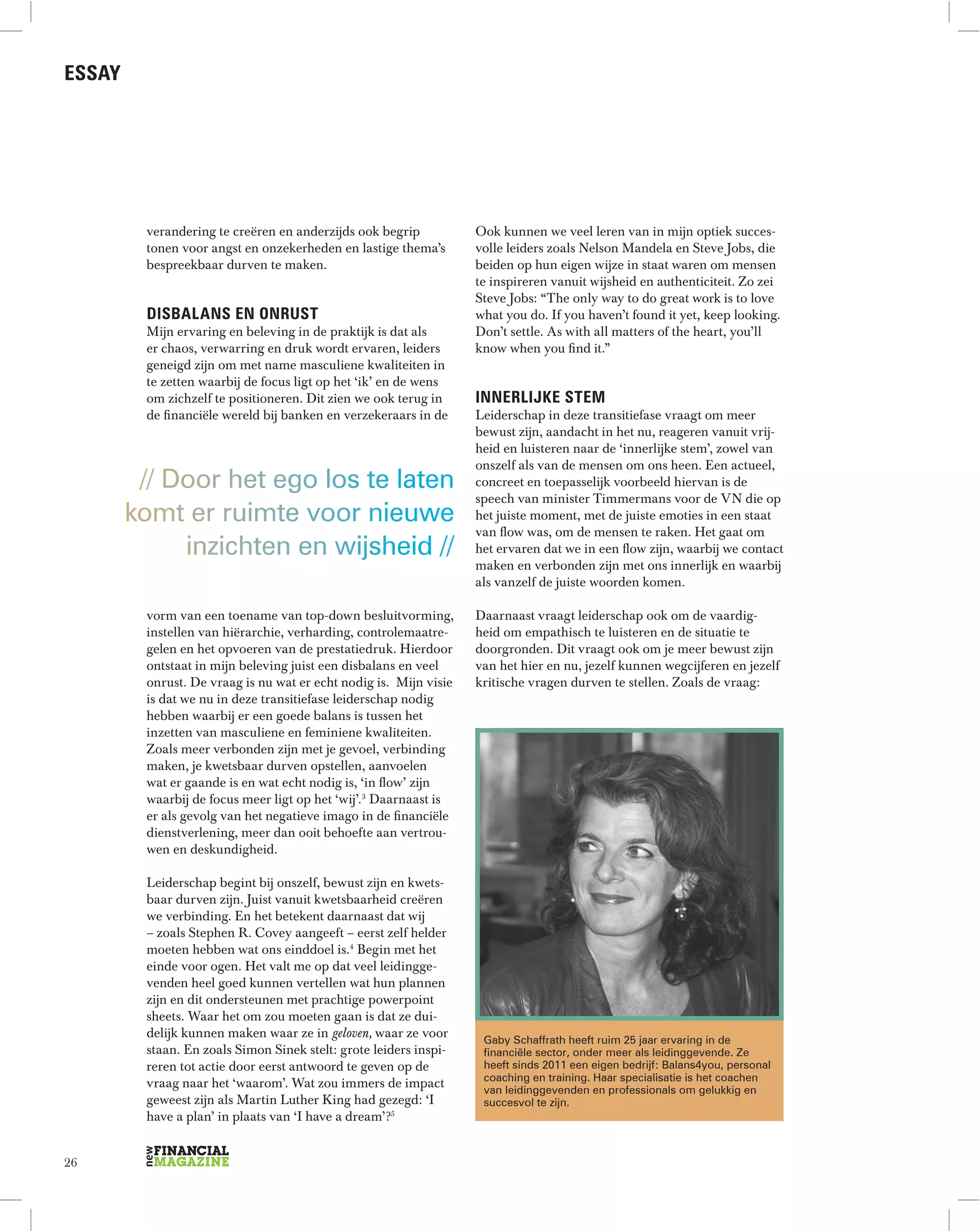 NFM_herfst_2014_p24-27 | PDF | Careers