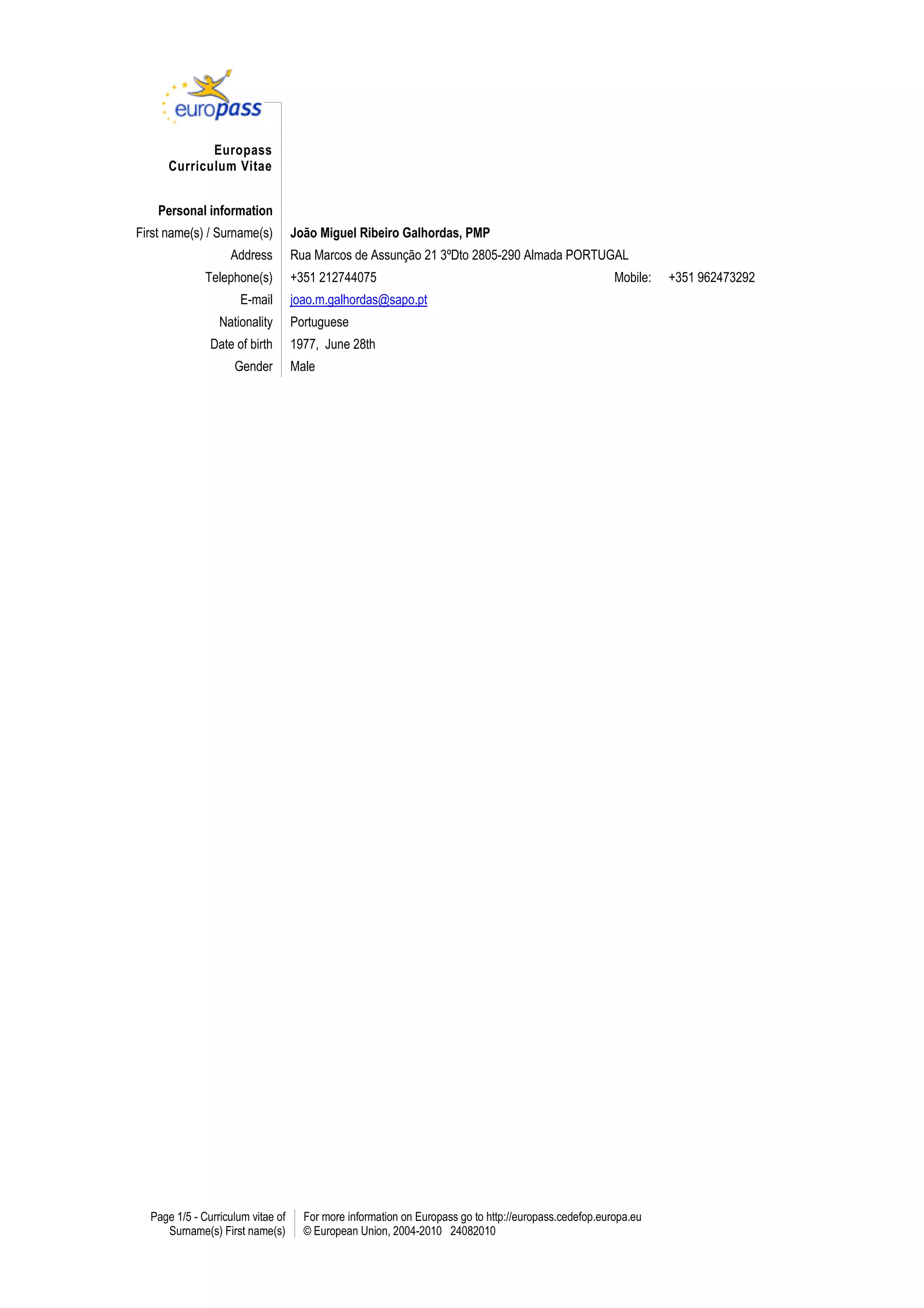 CV052016_JoãoGalhordas_English | PDF