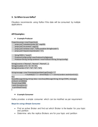 KAFKA Quickstart | DOCX