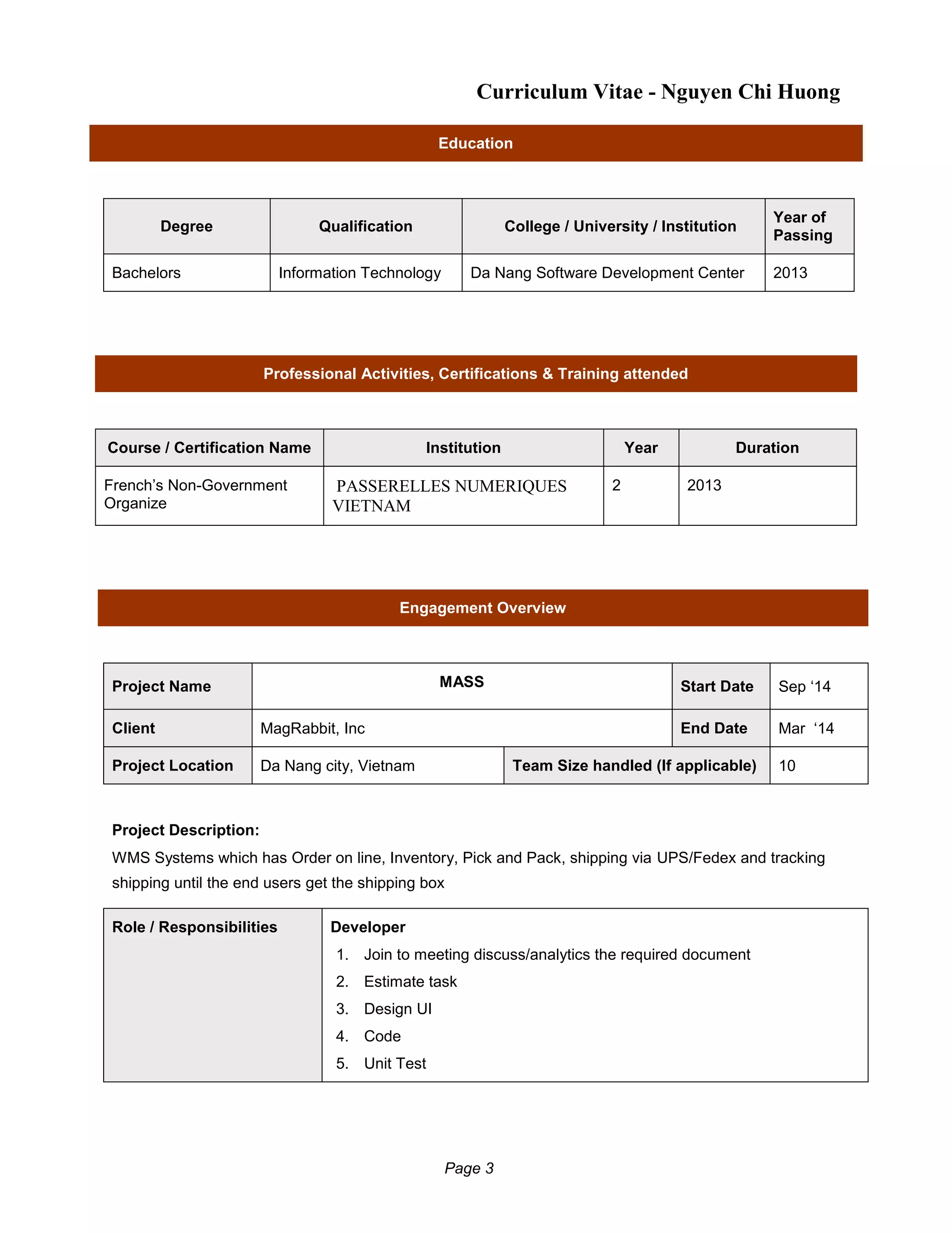 HuongNguyen_CV | PDF