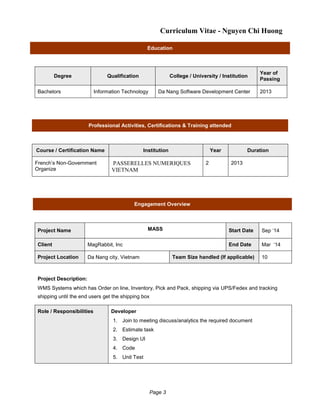 HuongNguyen_CV | PDF