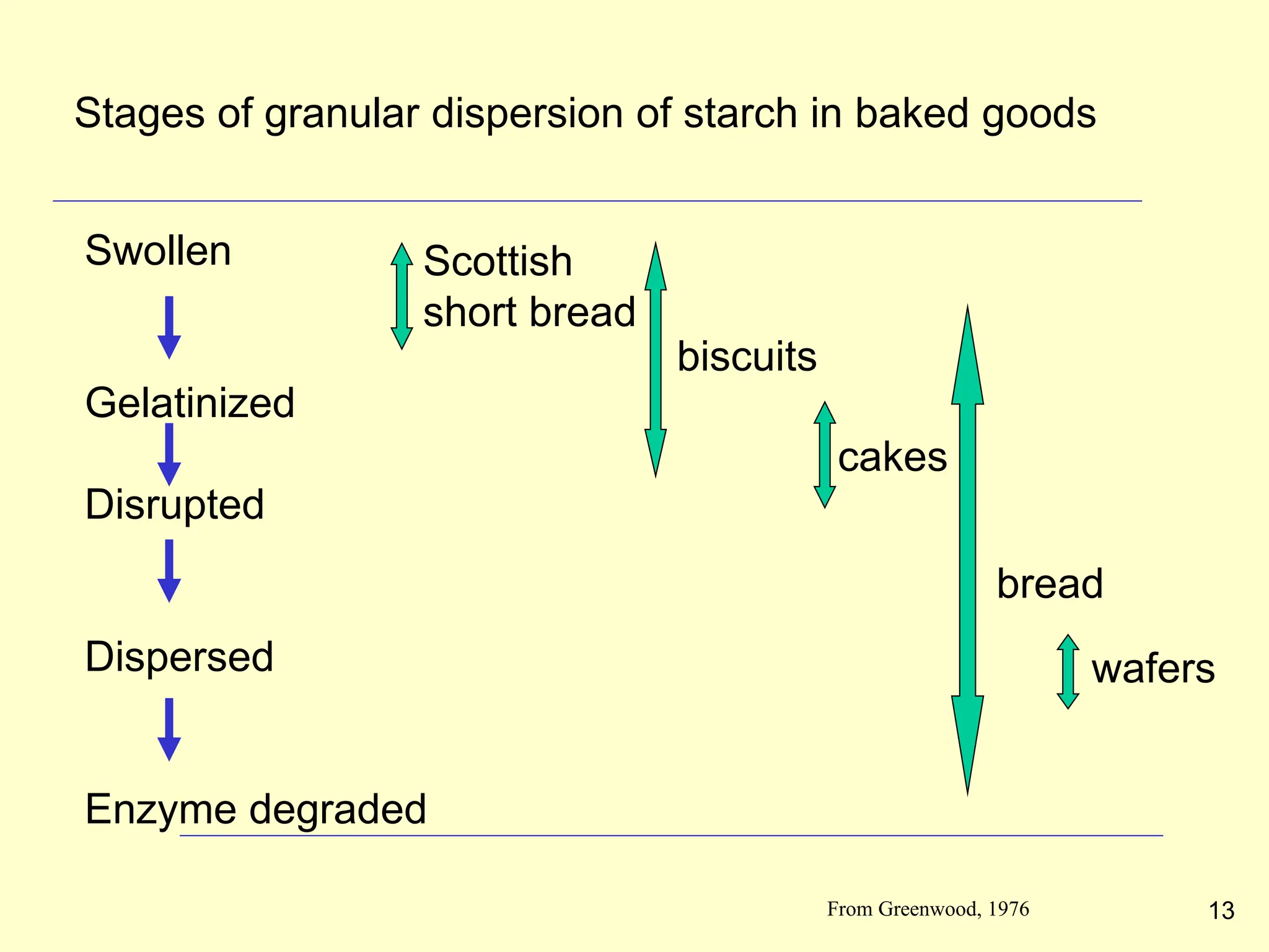 Starch conversion, gelatinization, processing | PPT