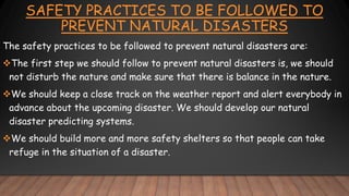 Project on Disaster Management | PPTX