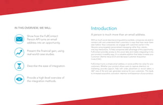 The FullContact Person API | PPT