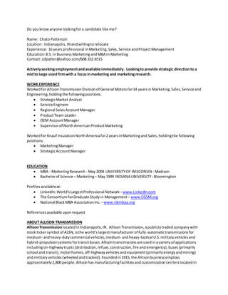 Chato Intro20150720 | DOCX | Business Administration | Business