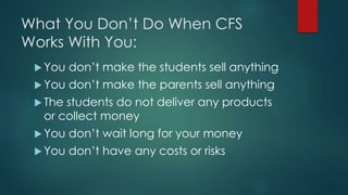cfs presentation | PPTX