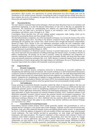 GROUND IMPROVEMENT TECHNIQUES FOR SOFT SOIL: A COMPARATIVE ANALYSIS OF ...