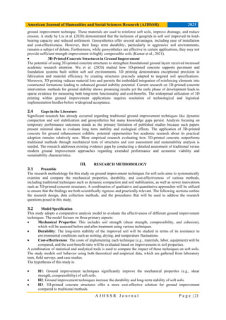 GROUND IMPROVEMENT TECHNIQUES FOR SOFT SOIL: A COMPARATIVE ANALYSIS OF ...