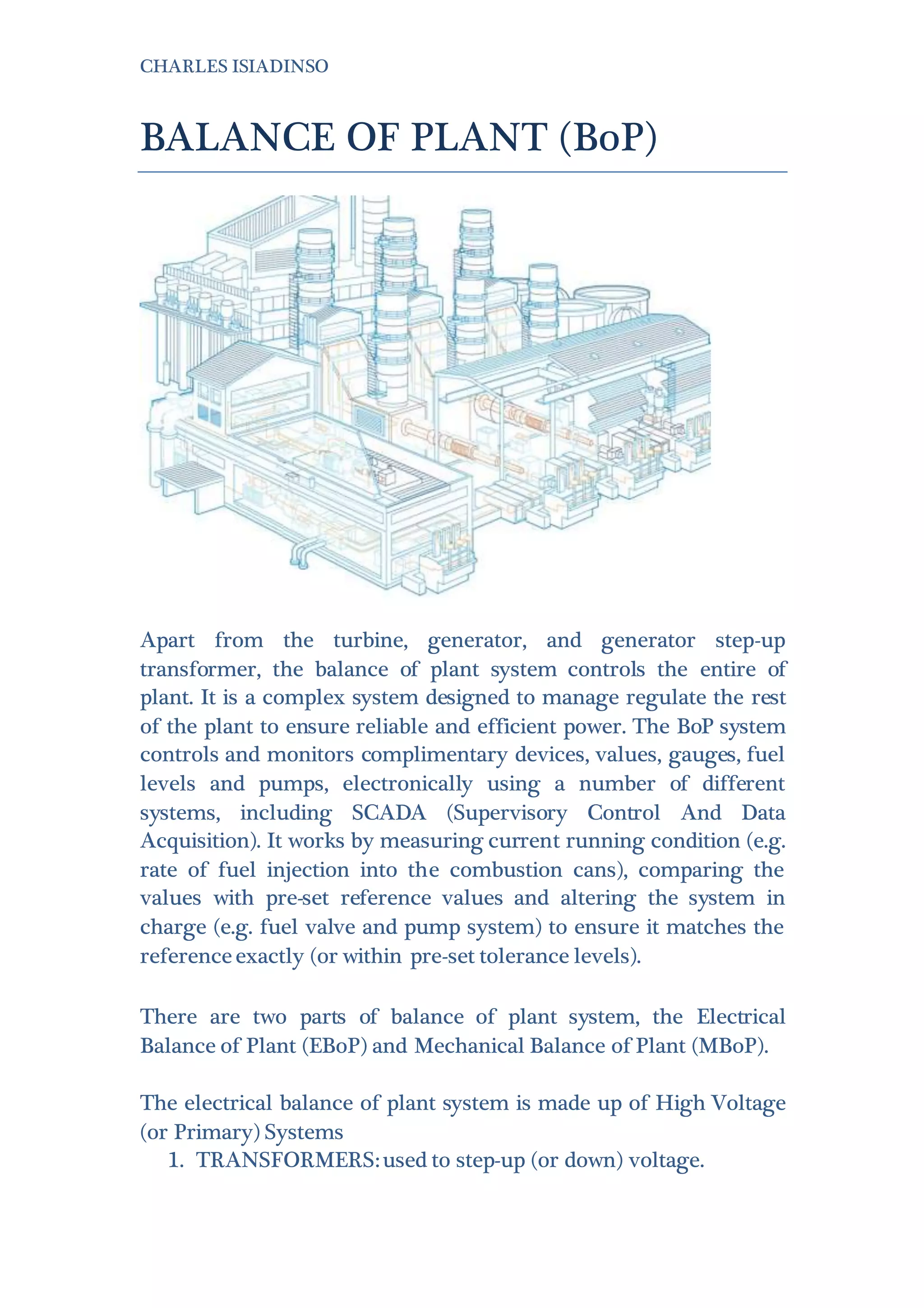 6. Balance Of Plant | DOCX
