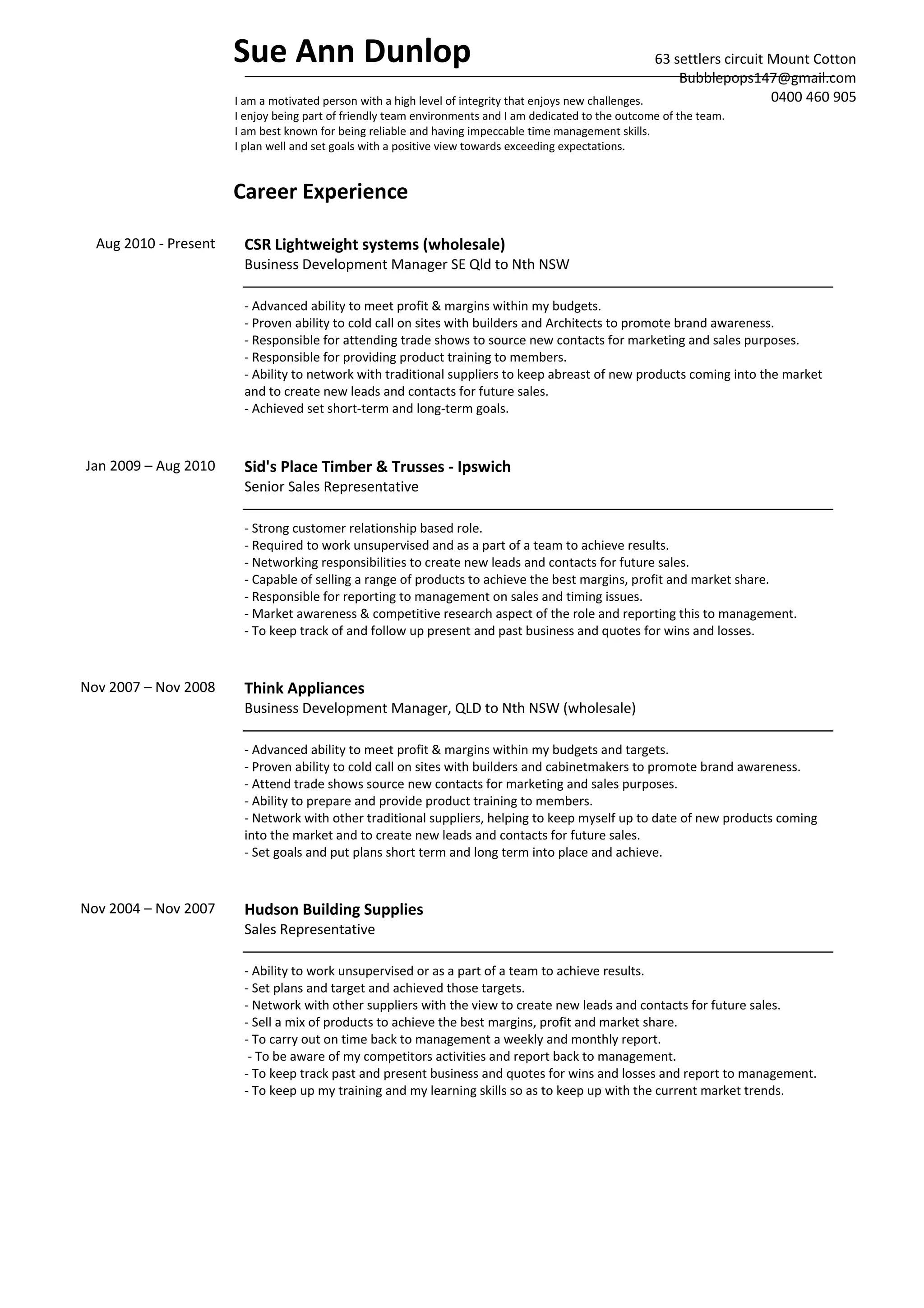 final draft S Dunlop Resume 2015 | DOC