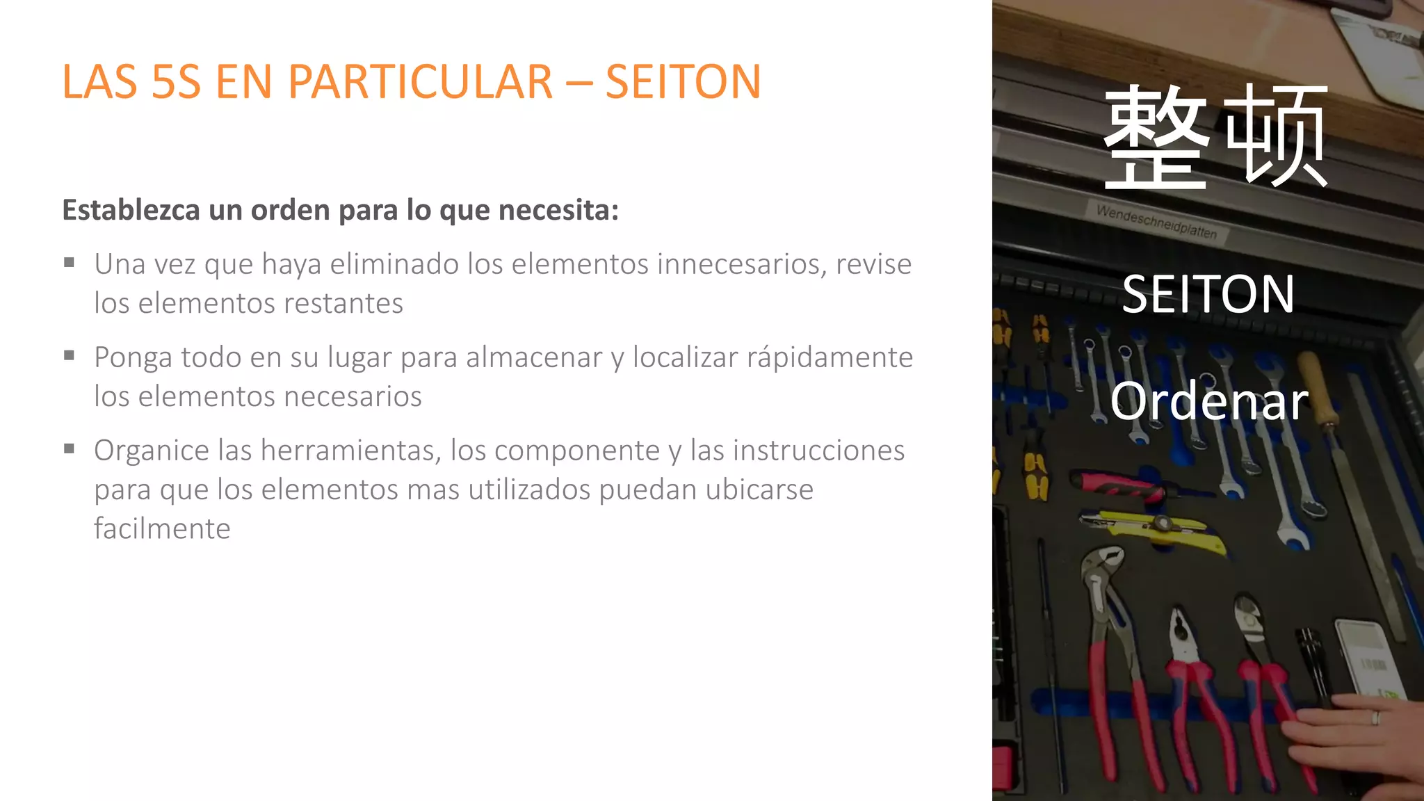 Presentación de la Metodología de las 5S | PDF