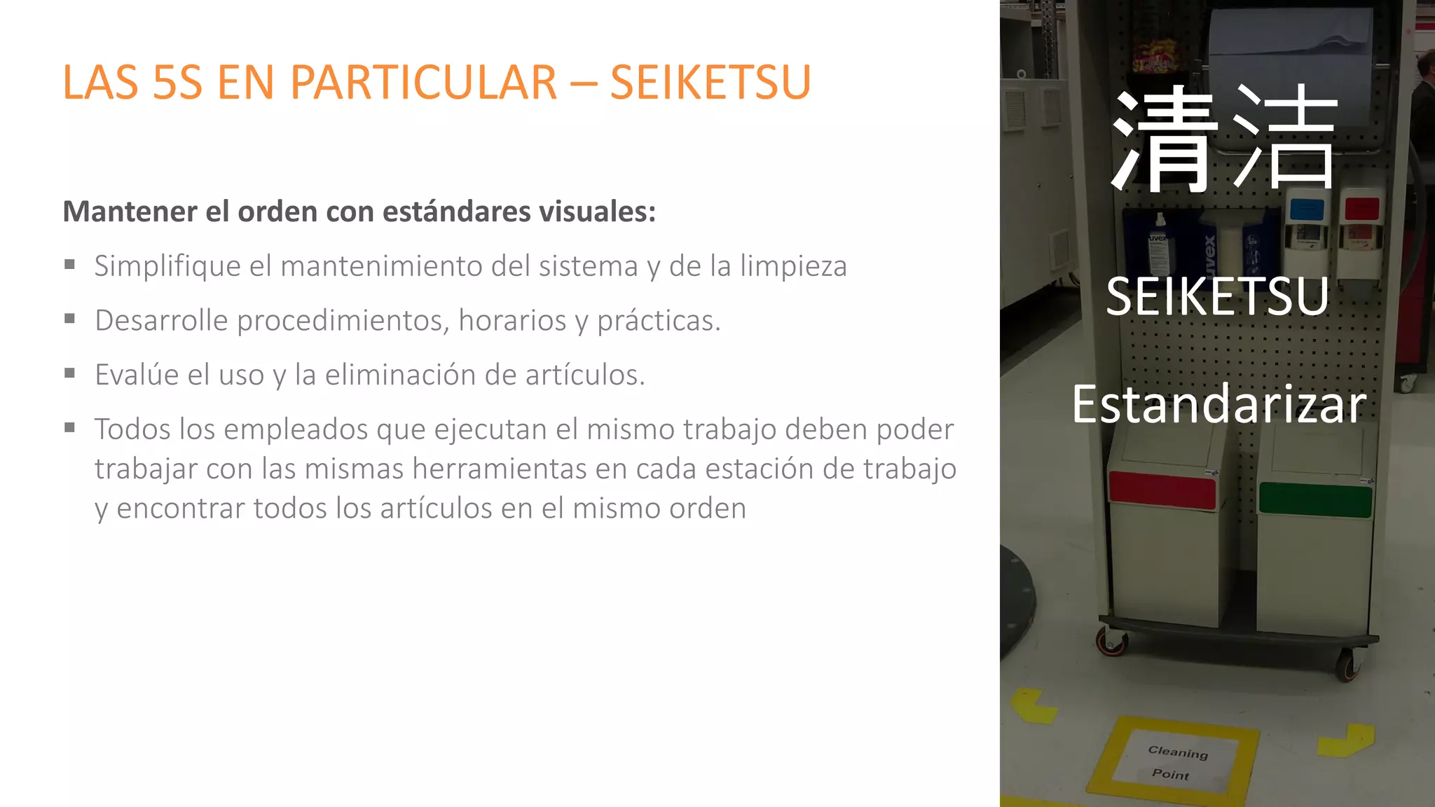 Presentación de la Metodología de las 5S | PDF