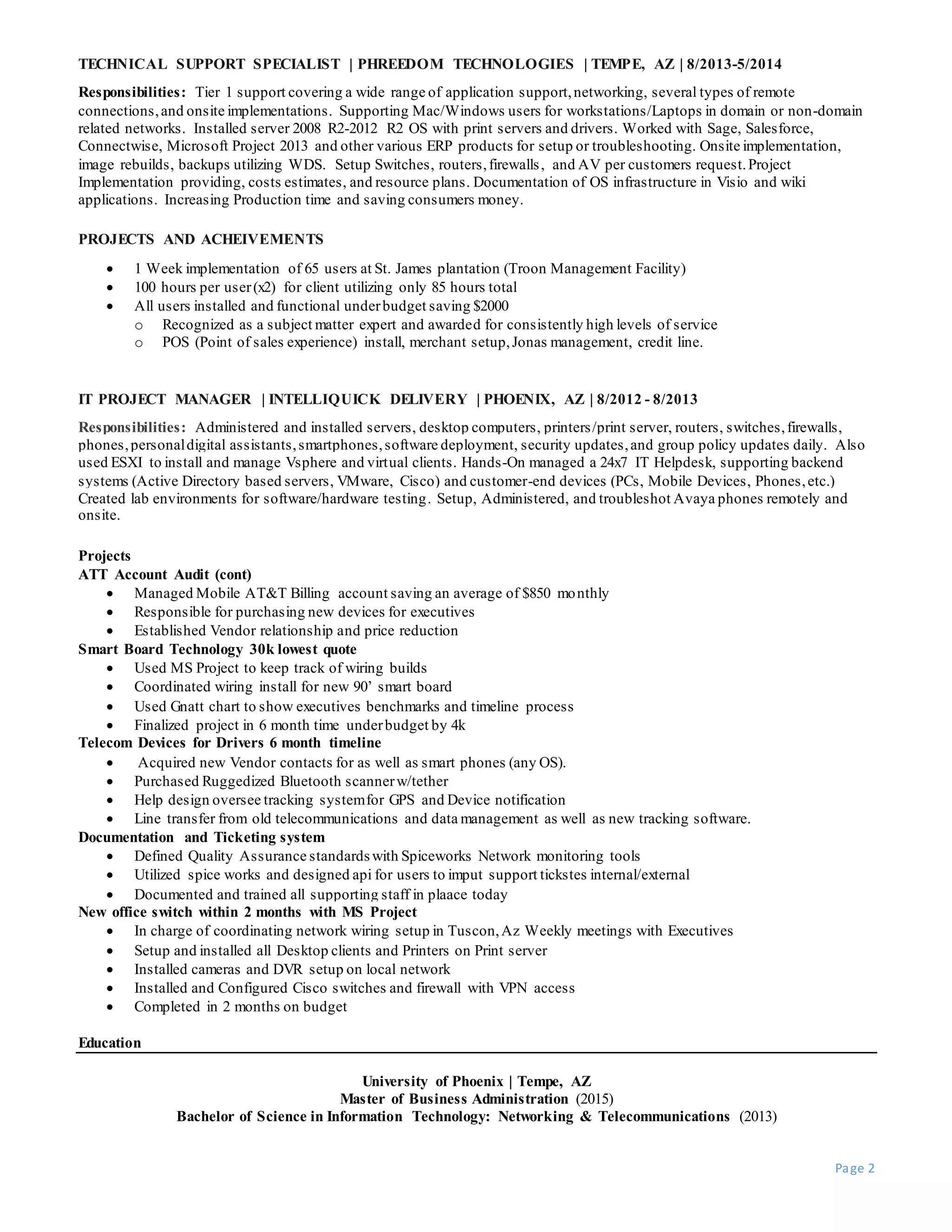 Devon Blaylock Revised Resume | DOCX