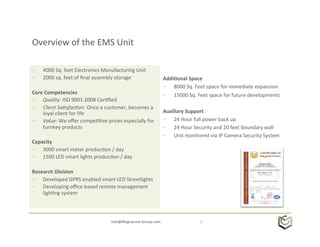 Technical-EMS | PDF | Manufacturing Industry | Industries