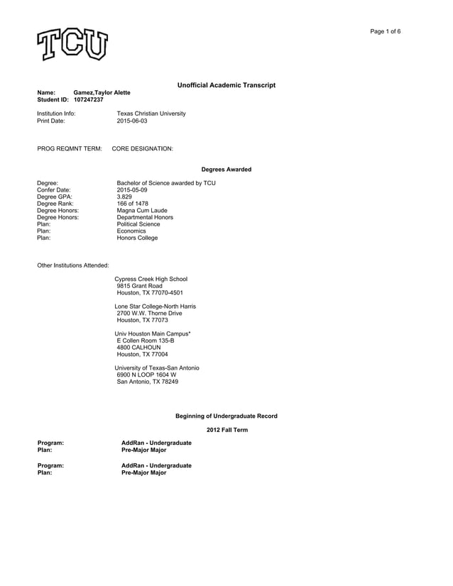 Final Transcript | PDF