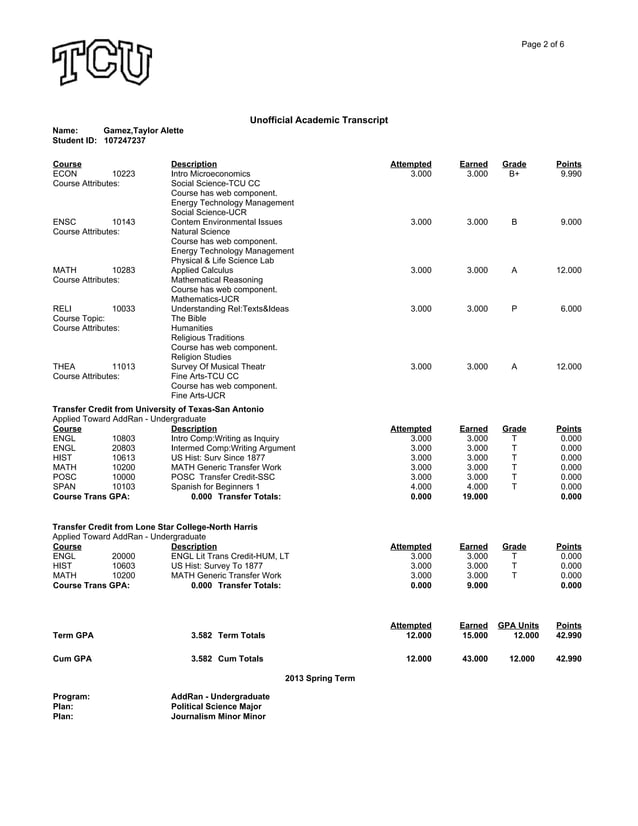 Final Transcript | PDF