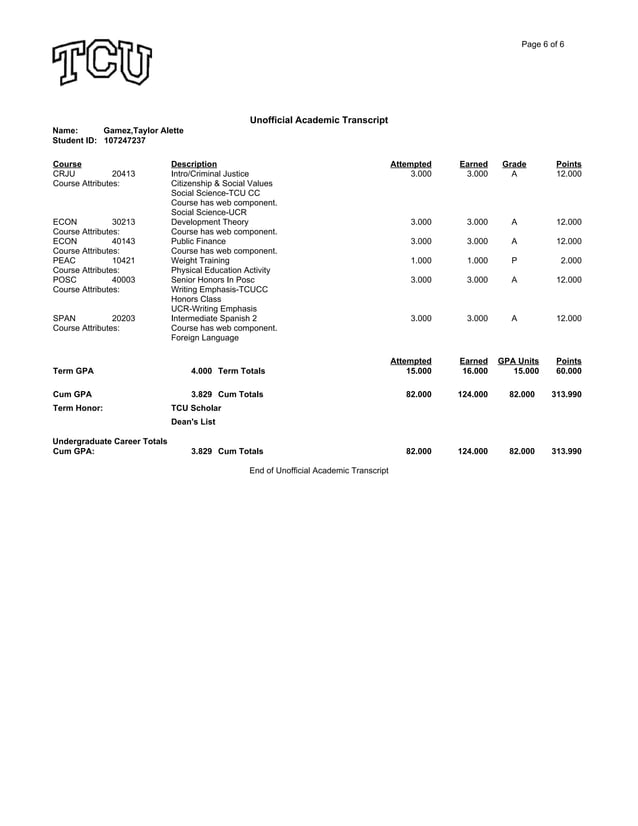 Final Transcript | PDF