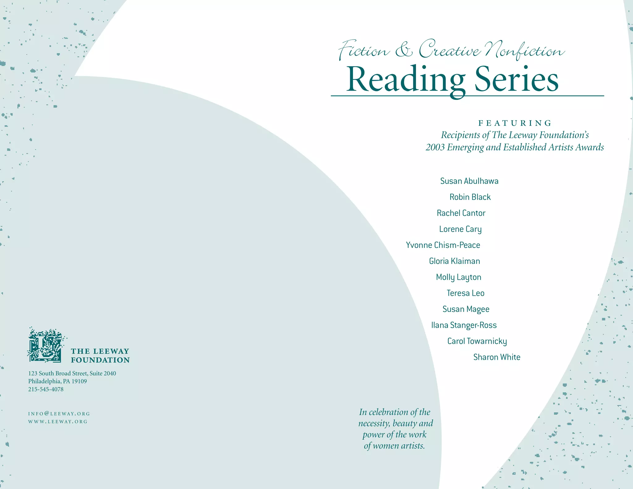 Leeway FCNF Program Book | PPT