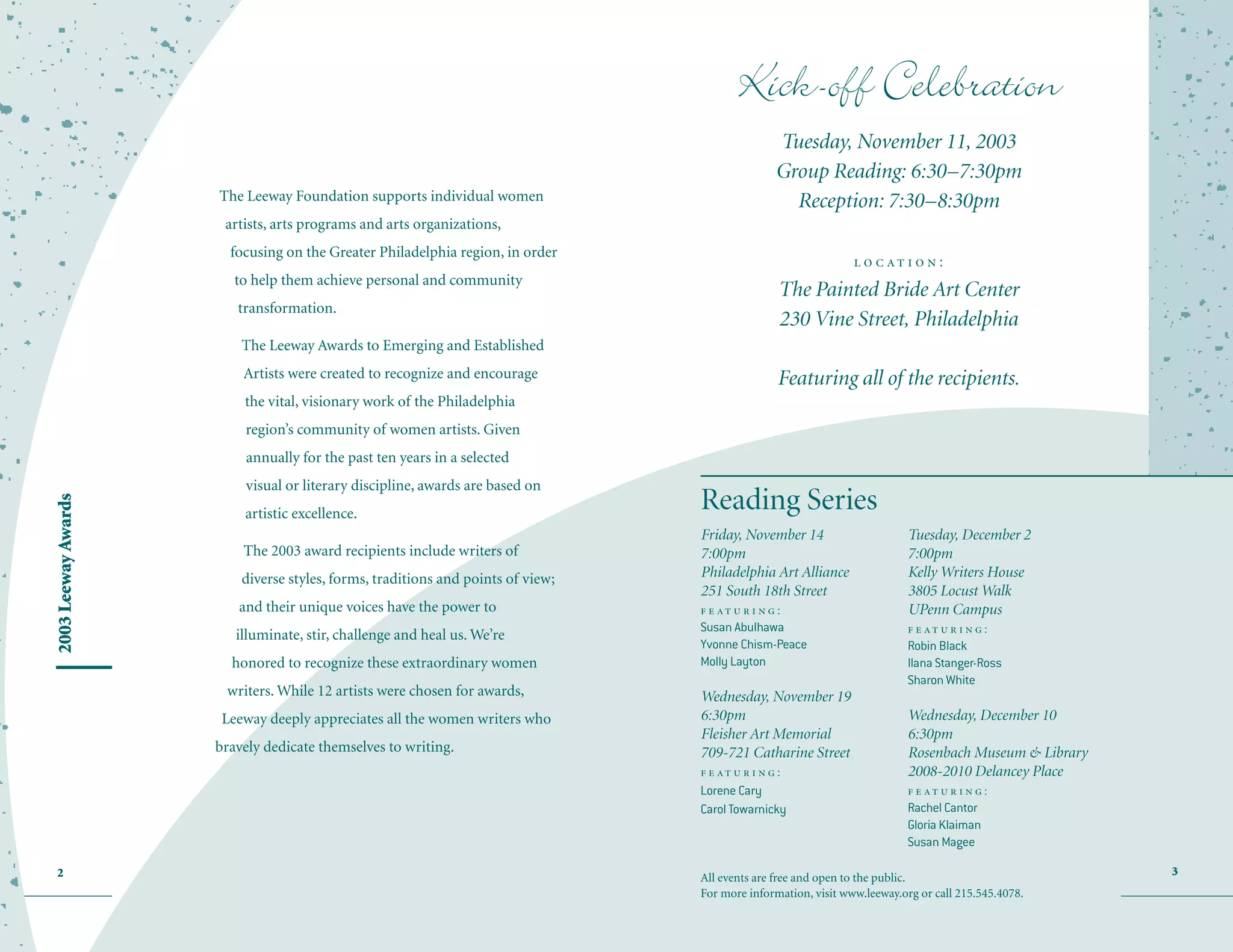 Leeway FCNF Program Book | PPT