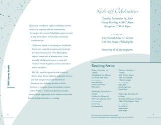 Leeway FCNF Program Book | PPT