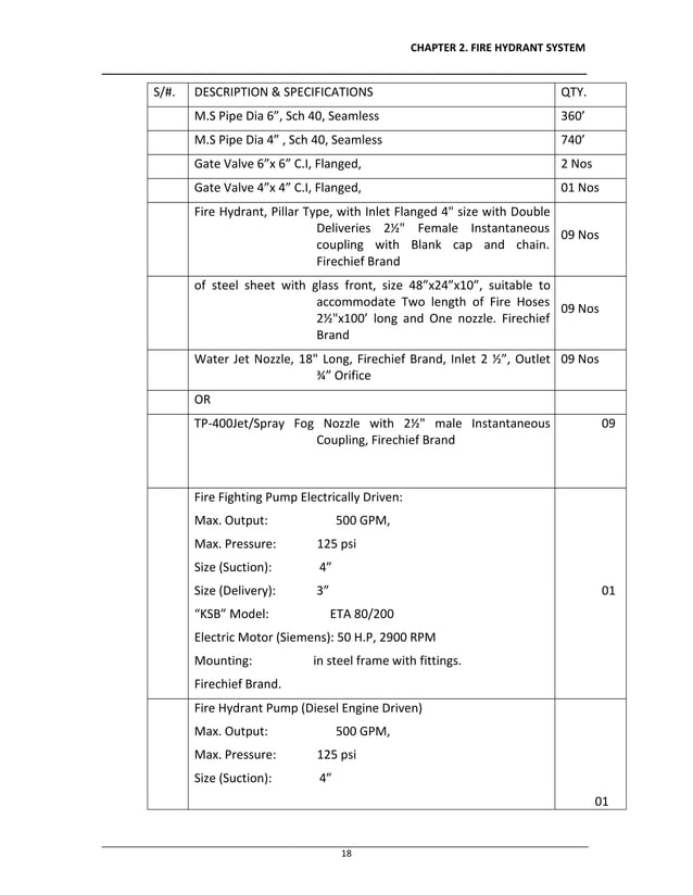 Final Year Project on Fire Fighting systems | PDF | Civil Engineering ...
