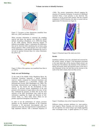 Volume curvature attribute_MMVB_Bravo_2010 | PDF | Geography | Science