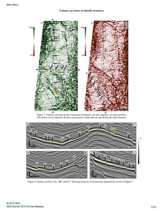 Volume curvature attribute_MMVB_Bravo_2010 | PDF | Geography | Science
