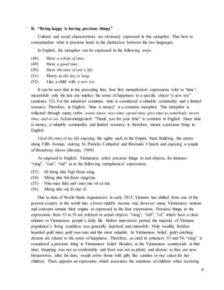 A Comparision of Emotion Metaphors | DOCX