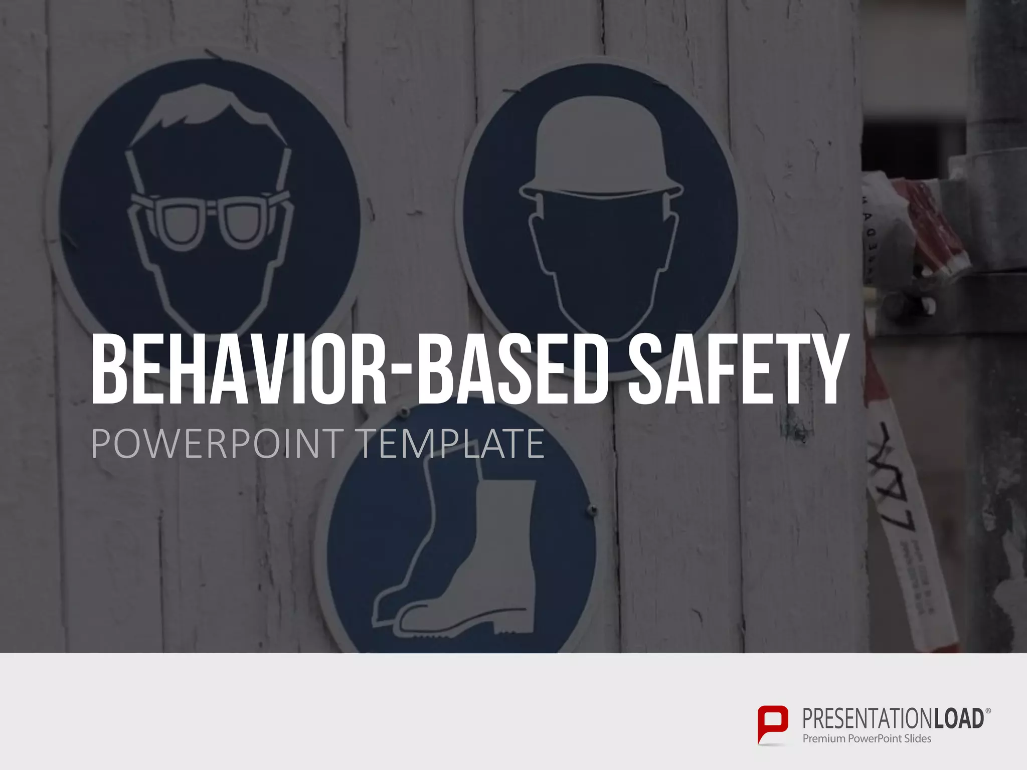 Behavior-Based Safety PPT Slide Template | PDF