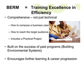 BCH2011_Day1_EM Training & Tools_Thor Borgford_Steven Bishop | PDF
