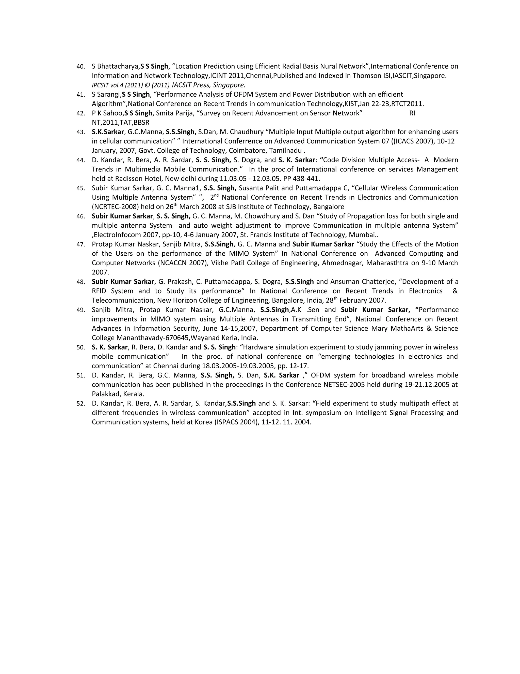 SS Singh Resume Mod (5) | PDF