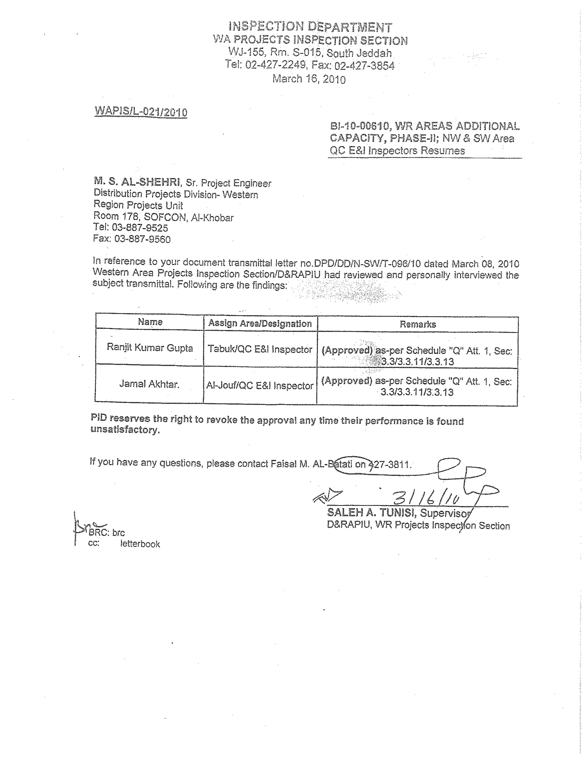 8_ARAMCO_Approval | PDF