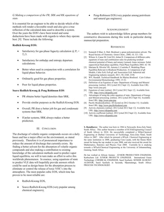 Review of Eqs of state | PDF