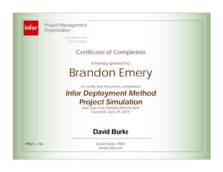 Certif_Infor_Deploy | PPT