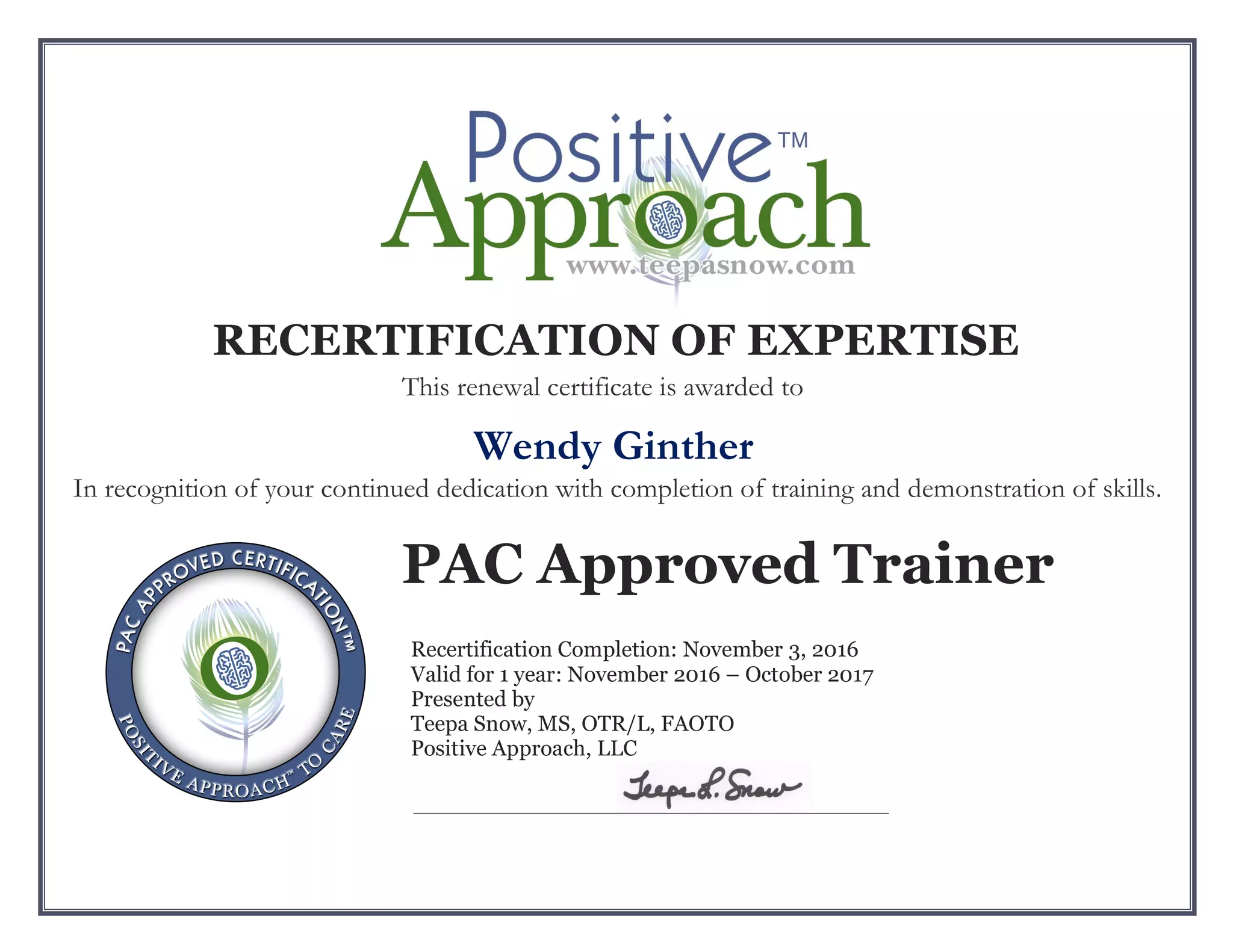 Recert. E-Certificate | PPT