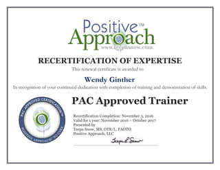 Recert. E-Certificate | PPT