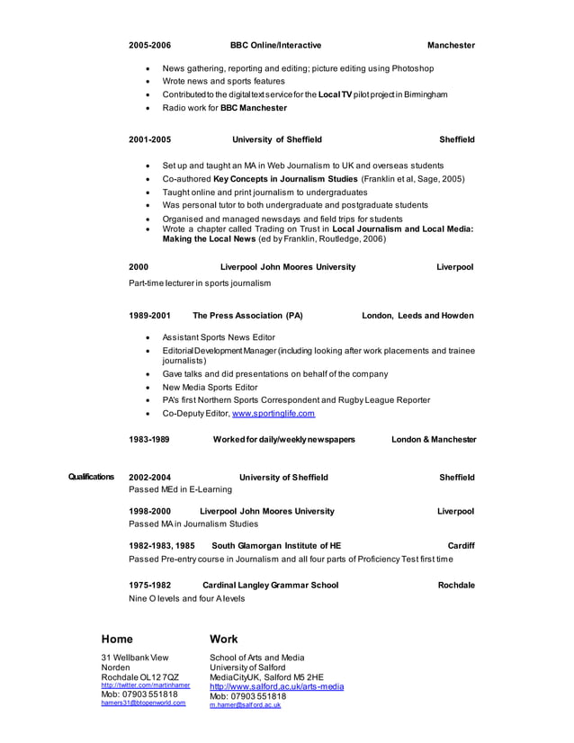 CV_Martin_Hamer | DOCX