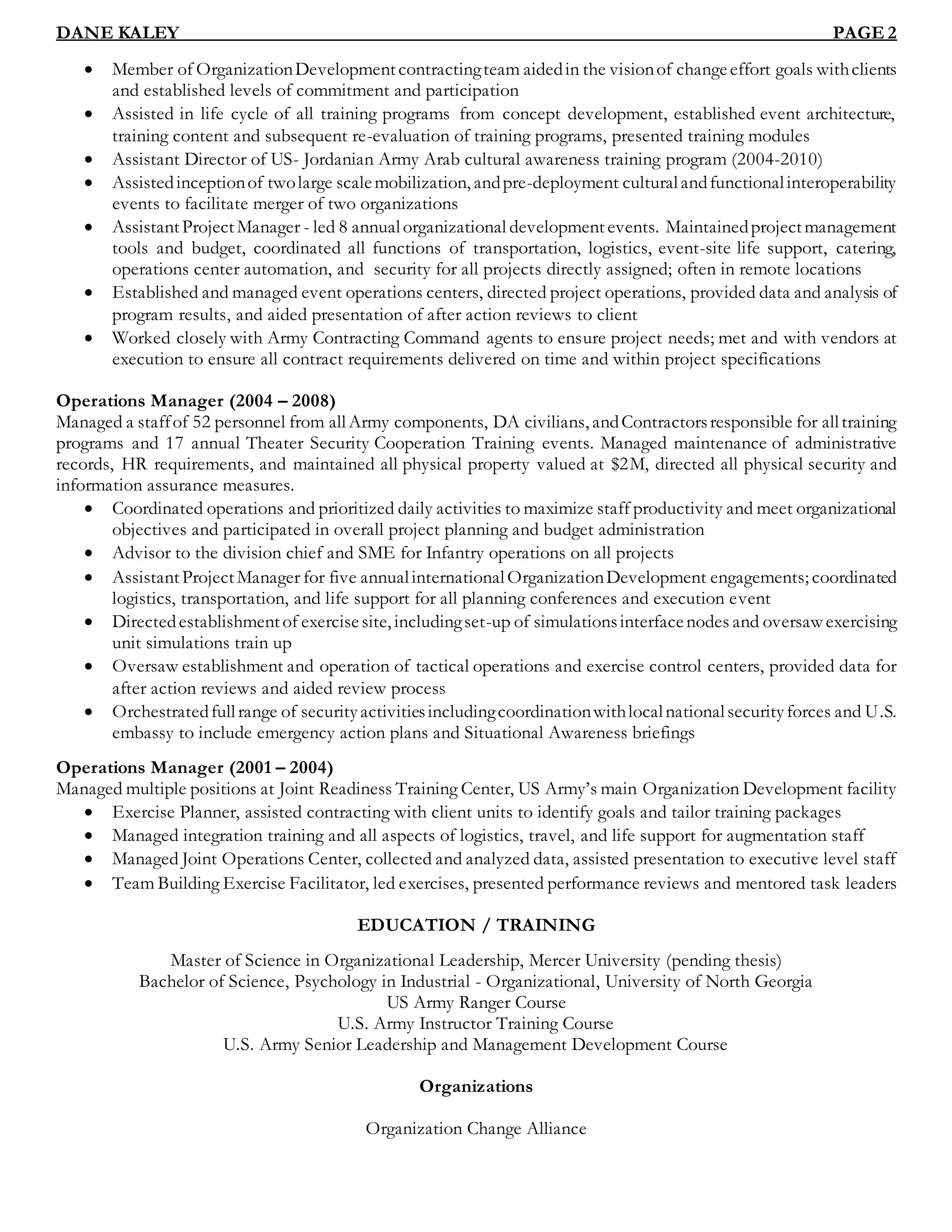 Kaley uni res | DOCX