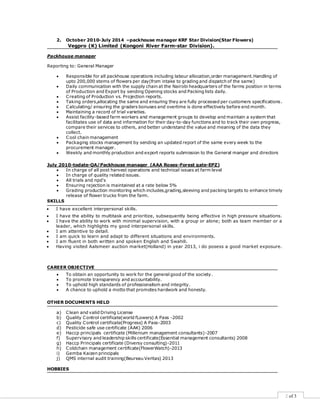 George cv | DOCX