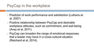 Cross-Cultural Psychological Capital, Occupational Stress and ...
