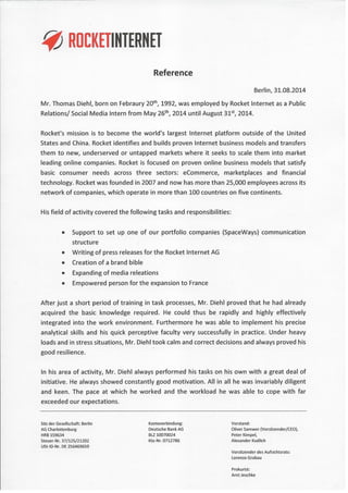 Reference_ThomasDiehl_RocketInternet | PDF