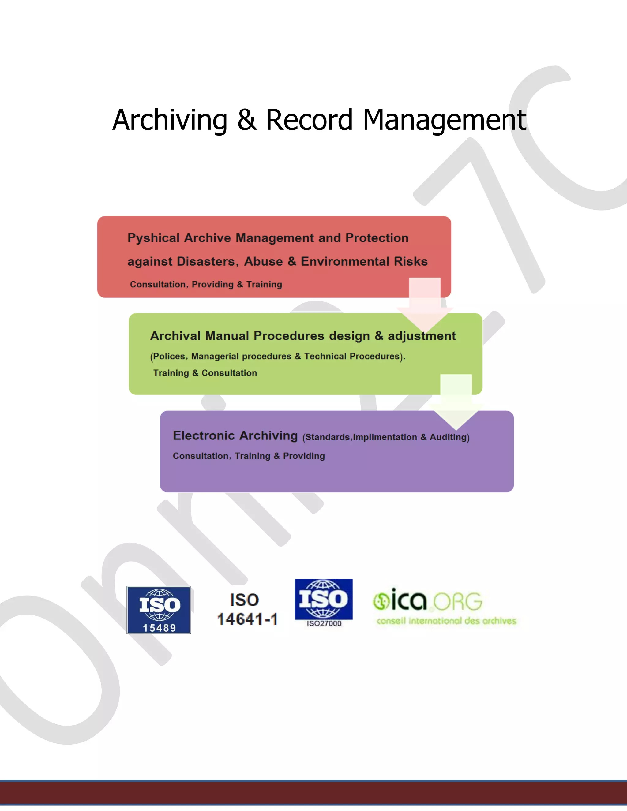 archiving outlines no logo E | PDF