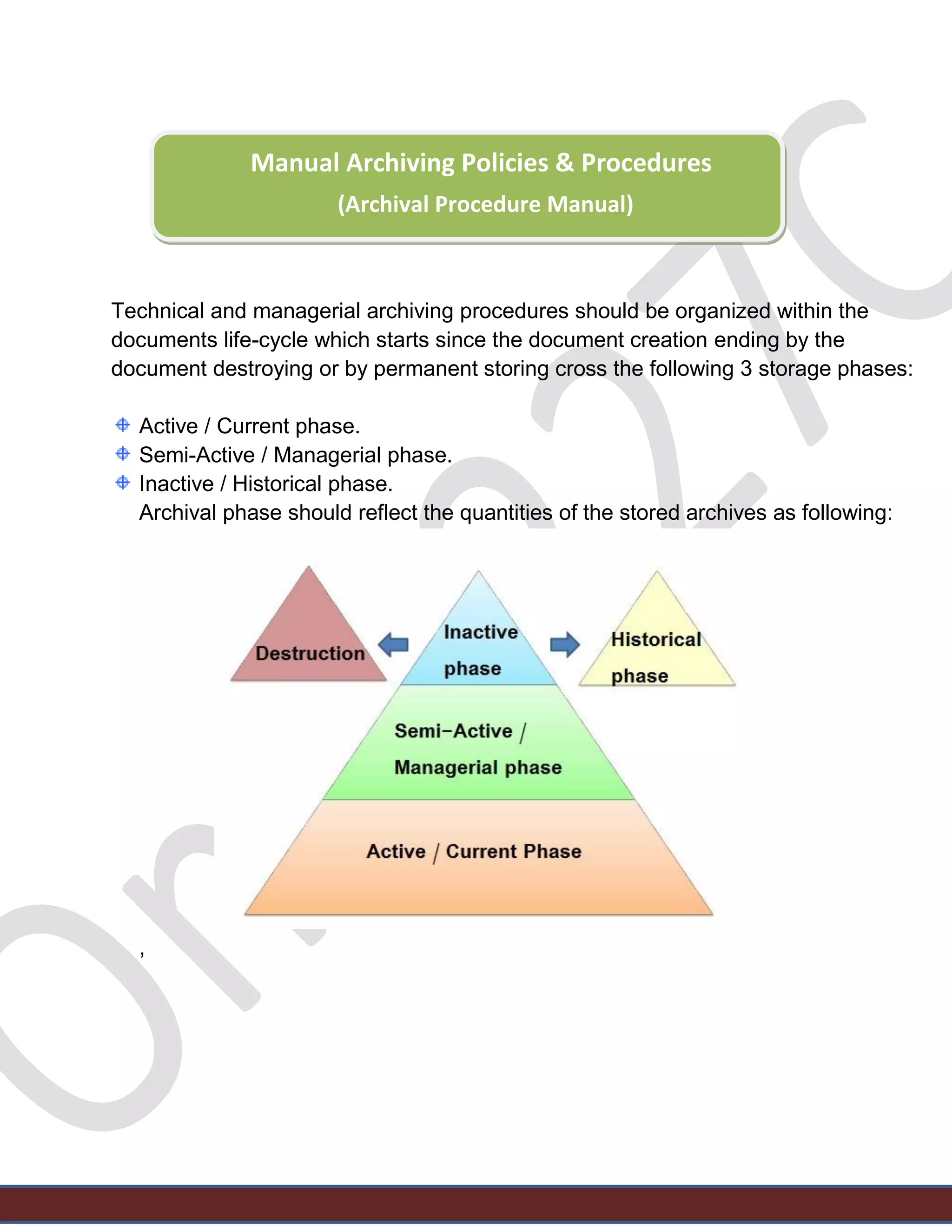 archiving outlines no logo E | PDF