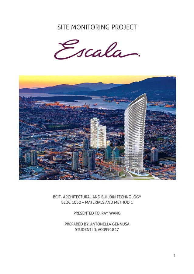 site monitoring project | PDF | Civil Engineering Industry | Industries