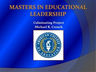 Culminating Project new | PPTX